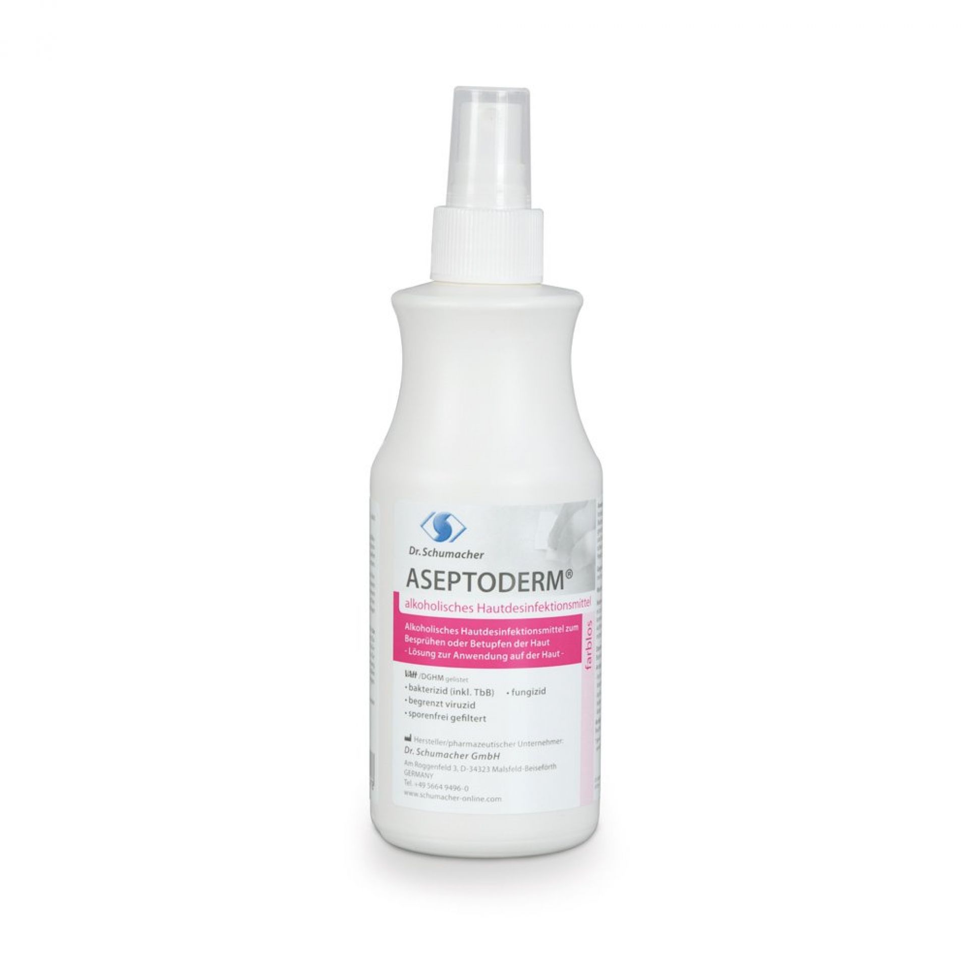 ASEPTODERM, Hautdesinfektionsmittel, 250 ml Sprühflasche - Größe: 250ml
