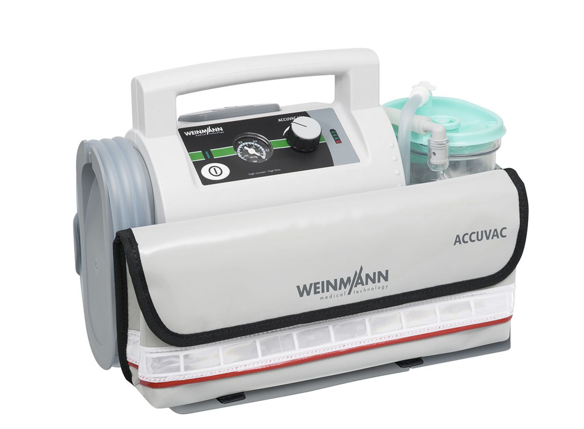 ACCUVAC Lite mit Einwegbehältersystem und Zubehörtasche, elektrisches ...